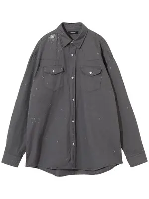 Undercover Cross-print Shirt