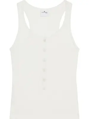 COURREGES 90's Ribbed Tank Top