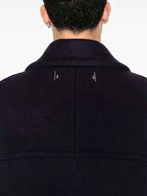 LANVIN Double-breasted Felted Coat