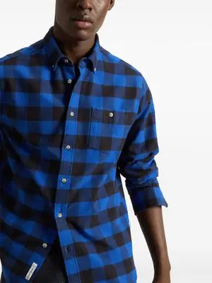 Woolrich Check Pattern Flannel Shirt