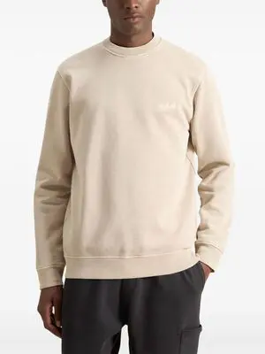 Woolrich Logo-embroidered Sweatshirt - Neutrals