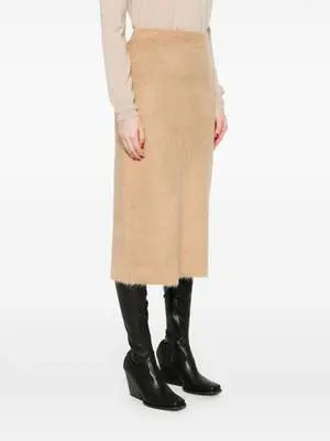 Fabiana Filippi Brushed Mohair Skirt