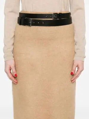 Fabiana Filippi Brushed Mohair Skirt
