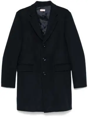 Fursac Notched Lapel Outerwear For Men