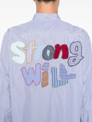 Comme Des Garçons Patch-detail Shirt