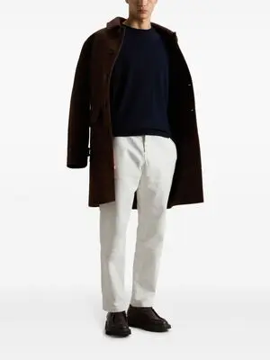 Woolrich Crew Neck Cashmere Jumper - Blue