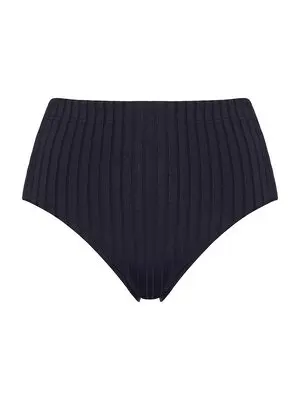 ERES Costa High-waisted Bikini Bottom Noir