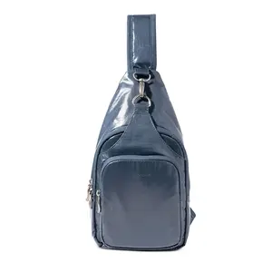BAGGALLINI Central Park Sling Bag Mist Gloss Ripstop