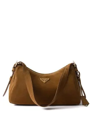 Prada Aimée Medium Shoulder Bag - Brown