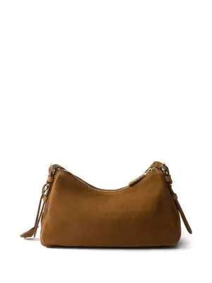 Prada Aimée Medium Shoulder Bag - Brown