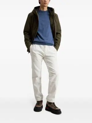 Woolrich Crew Neck Virgin Wool Sweater - Blue