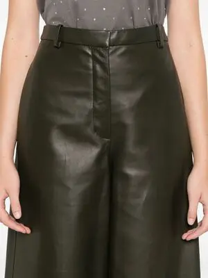 Fabiana Filippi Leather Trousers