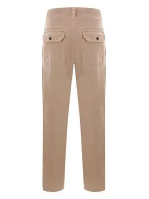 Incotex Garment-dyed Straight-leg Trousers