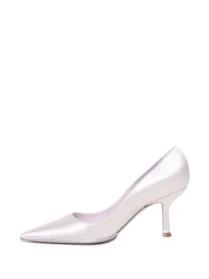 Rene Caovilla 50mm Satin Pumps