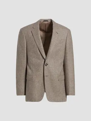 Giorgio Armani Textured Wool & Cashmere Jacket