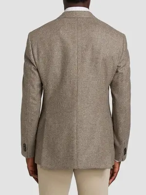 Giorgio Armani Textured Wool & Cashmere Jacket