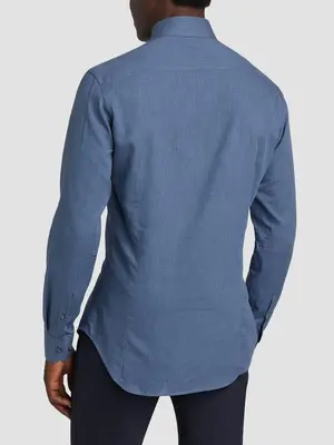 Giorgio Armani Woven Cotton Button-up Shirt
