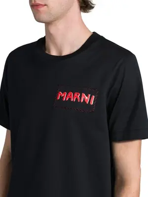 Marni Logo Crewneck T-shirt