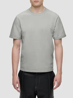 Hudson Jeans Heavy Weight Crewneck T-shirt - Lead