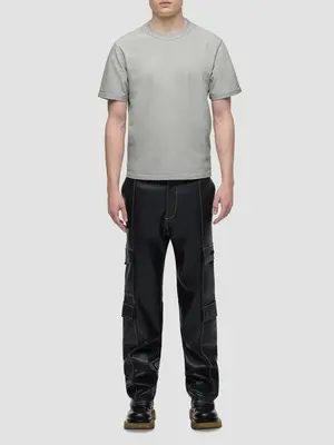Hudson Jeans Heavy Weight Crewneck T-shirt - Lead