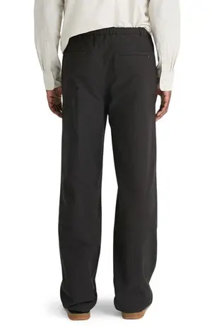 Vince Relaxed Fit Parachute Pants - Black