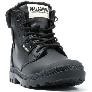 PALLADIUM Pampa Hi Faux Fur Lined Boots - Black