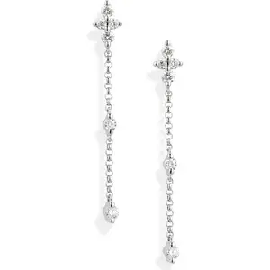 Bony Levy Getty Diamond Drop Earrings - 18k White Gold