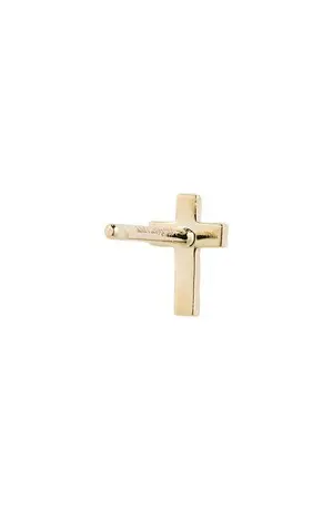 Bony Levy 14k Gold Cross Stud Earrings