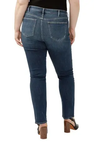 SILVER JEANS CO. Isbister High-rise Straight-leg Jeans