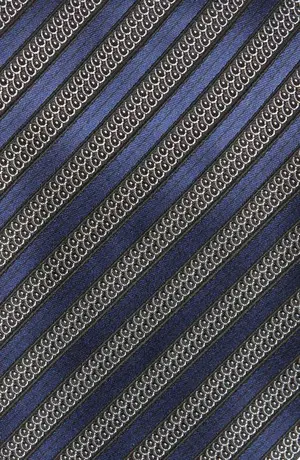 Zegna Stripe Silk Neck Tie