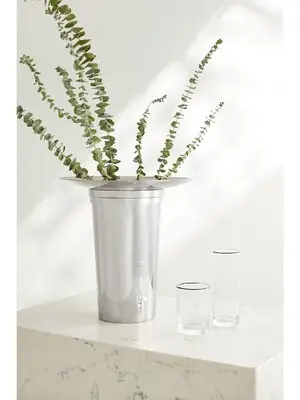 LOUISE ROE Fountain 1 Stainless Steel Vase