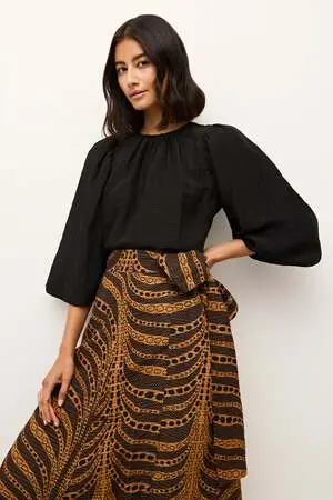 MARIE OLIVER Harly Top - Black