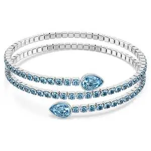SWAROVSKI Swarovski Twisty Cuff Bracelet Blue