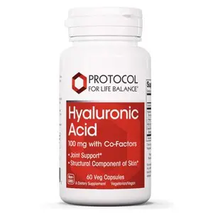 PROTOCOL FOR LIFE BALANCE Protocol Hyaluronic Acid 100mg With Co-factors 60 Capsules - One-color