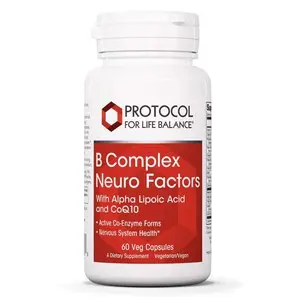 PROTOCOL FOR LIFE BALANCE Protocol B Complex Neuro Factors 60 Capsules - One-color