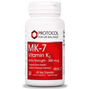 PROTOCOL FOR LIFE BALANCE Protocol Vitamin K2 300 Mcg 60 Capsules - One-color