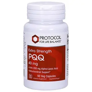 PROTOCOL FOR LIFE BALANCE Protocol Extra Strength Pqq 40mg 50 Capsules - One-color