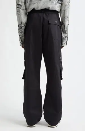 Jacquemus Le Cargo Cotton & Linen Pants - Black