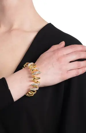 Alexis Bittar Solanales Coiled Cuff Bracelet