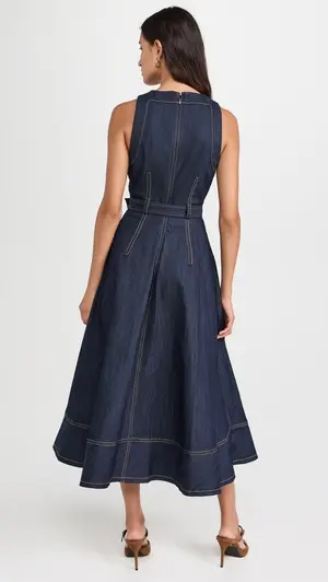 Cinq À Sept Zelda Denim Dress