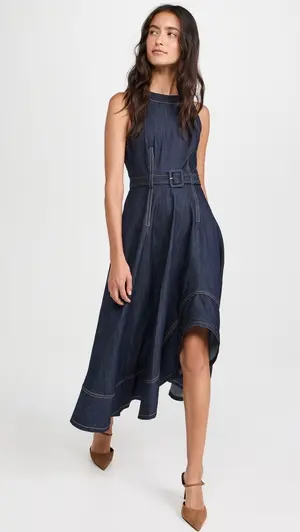 Cinq À Sept Zelda Denim Dress