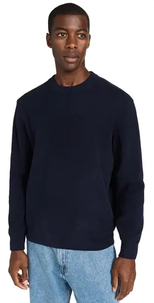 Nn07 Danny Lightweight Sweater - Navy Blue
