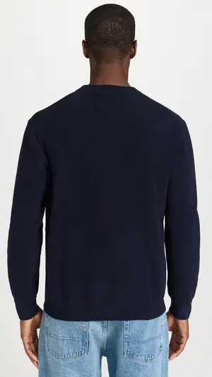 Nn07 Danny Lightweight Sweater - Navy Blue