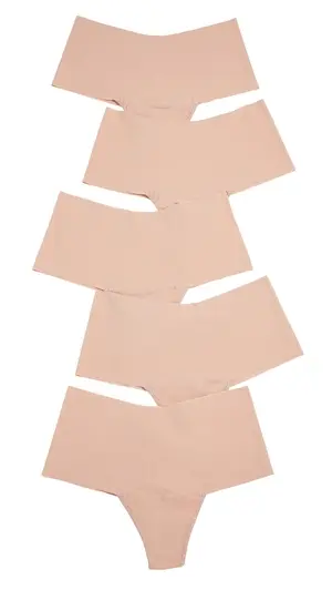 Hanky Panky Breathe High Rise Thong 5 Pack