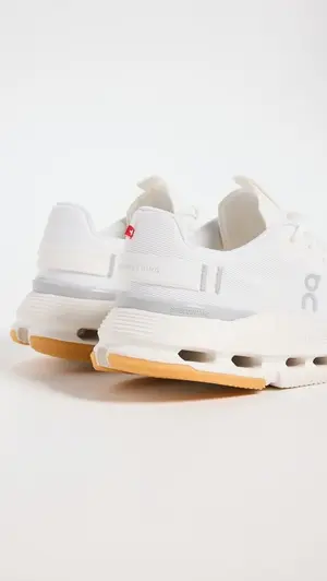 On Cloudnova Form Sneakers - White Ivory