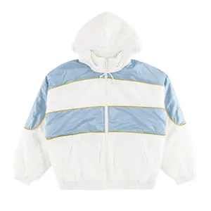 Supreme Sports Piping Puffy Jacket - White