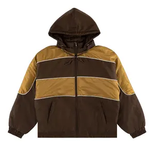 Supreme Sports Piping Puffy Jacket - Brown