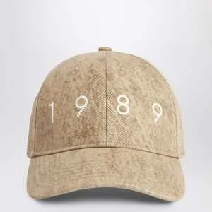 1989 STUDIO Camo Baseball Cap - Beige