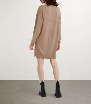 Chinti & Parker Wool-cashmere Rollneck Sweater Dress