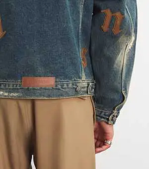 Palm Angels Logo Patch Denim Jacket